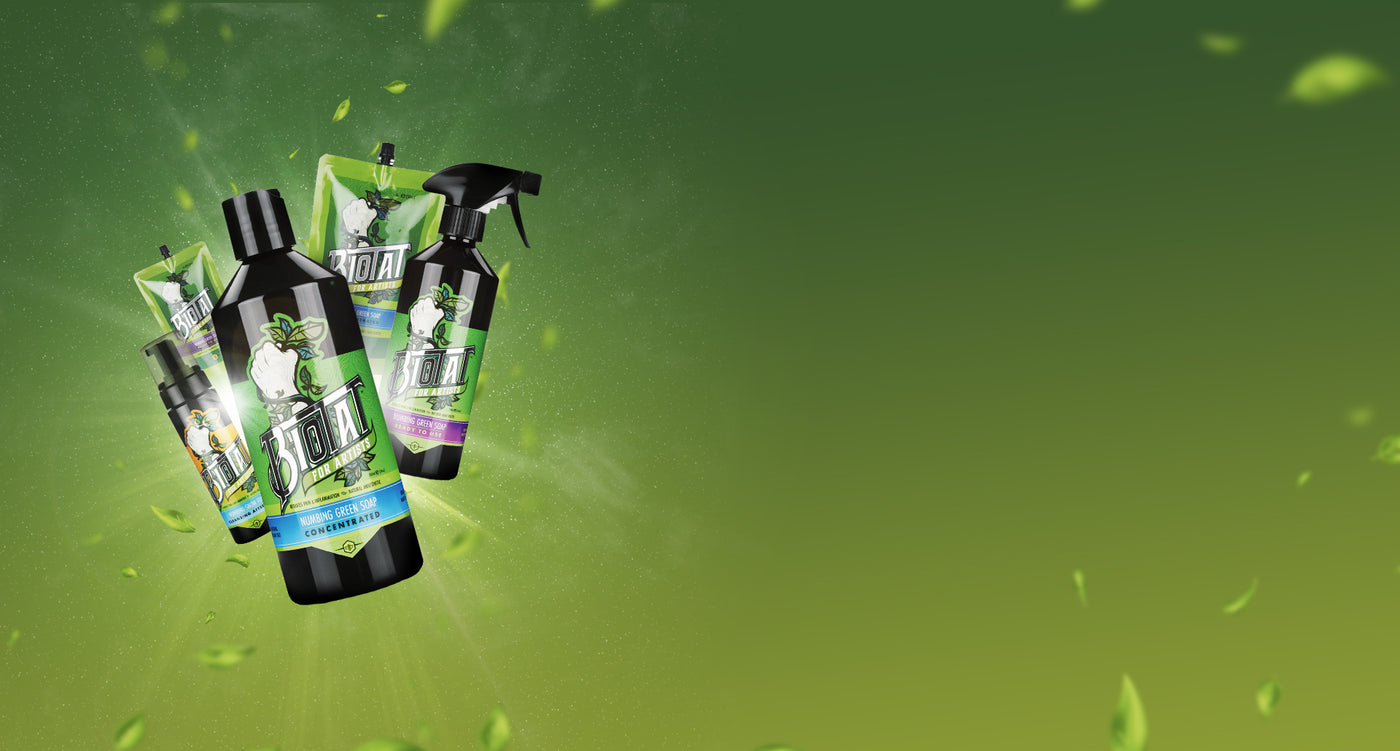 Industry 1st range of naturally numbing tattoo products – Biotat