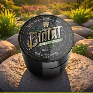 Industry 1st range of naturally numbing tattoo products – Biotat